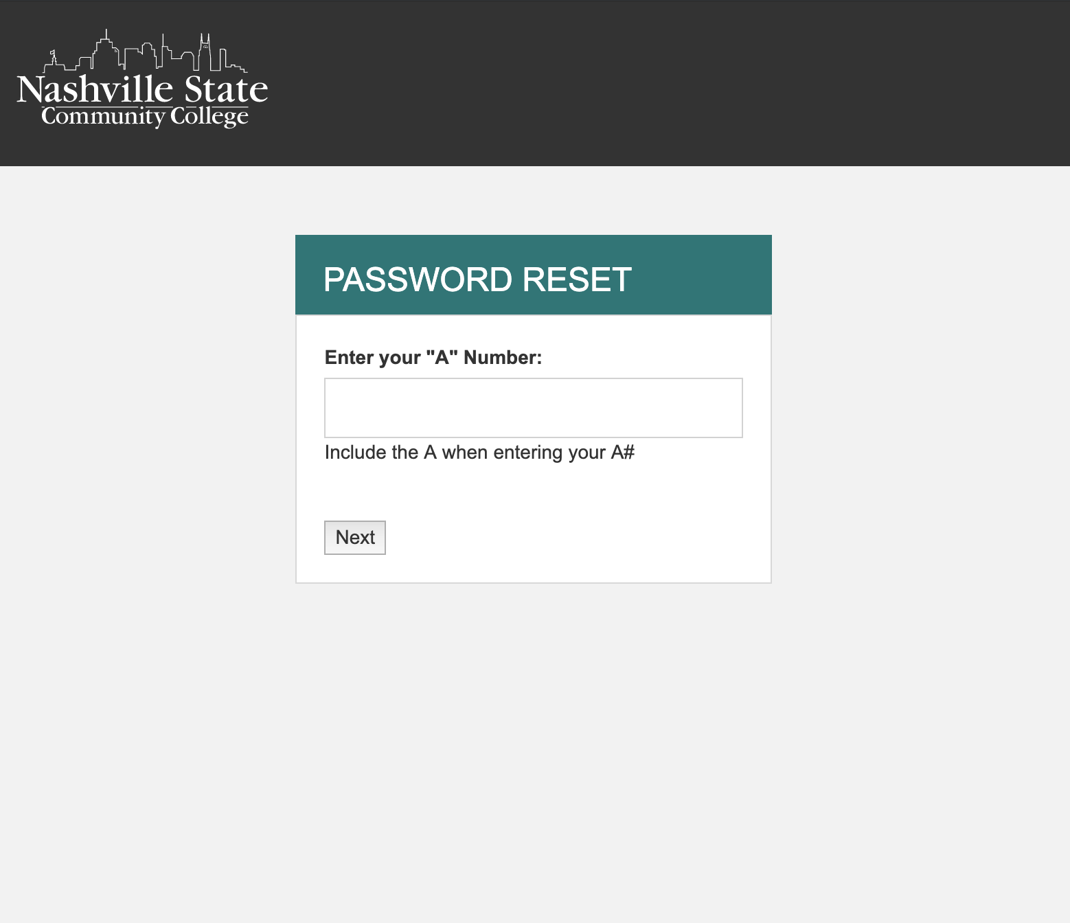 Change Password – Service Desk | Nashville State Community College