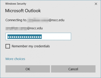 Outlook – Windows – Service Desk | Nashville State Community College