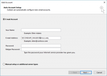 Secondary Mailbox – Service Desk | Nashville State Community College
