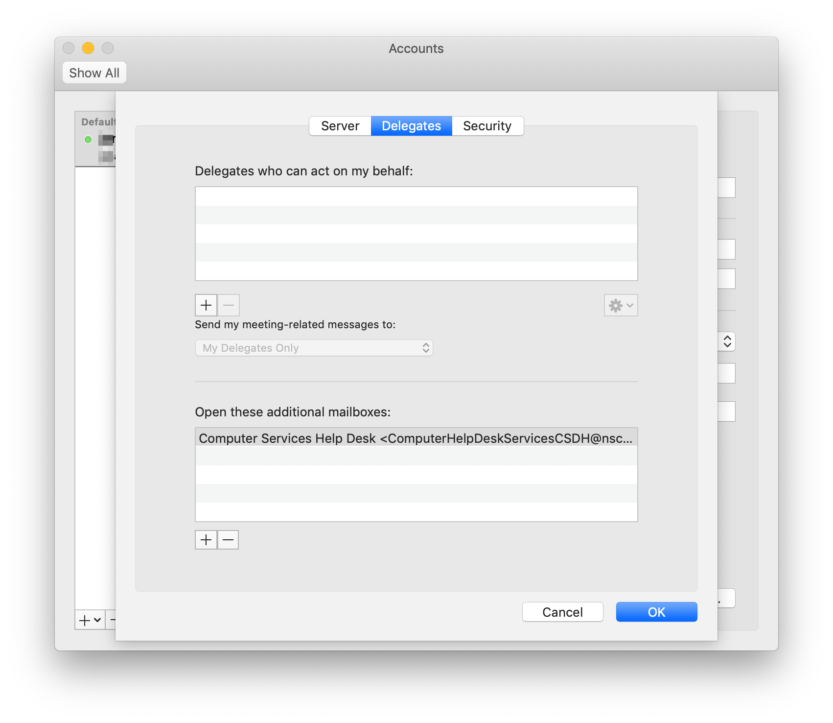 Secondary Mailbox – Service Desk | Nashville State Community College